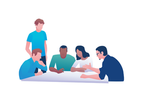 Positives About Group Work Clipart