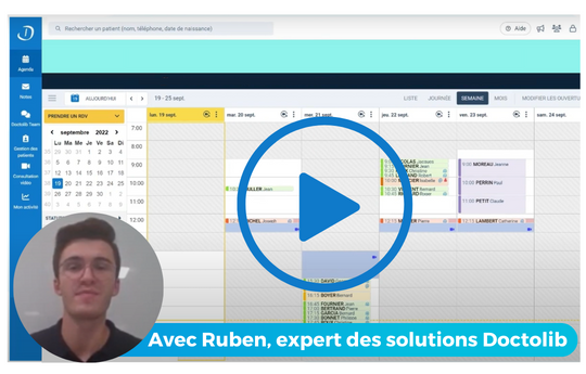 Live Demo Doctolib : découvrez nos solutions en 5 minutes