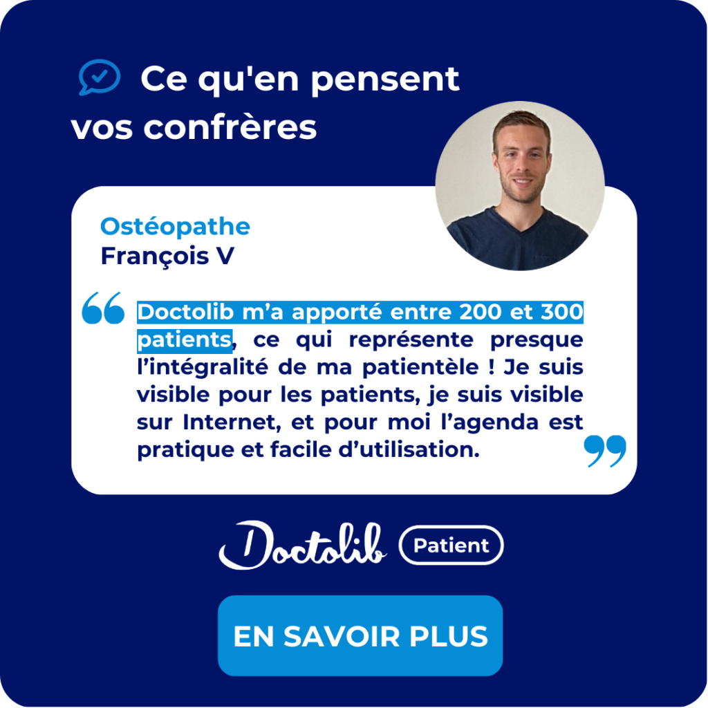 FACTURE OSTEOPATHE : les éléments clés | Doctolib