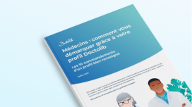 Webinars et fiches de formation sur vos outils Doctolib