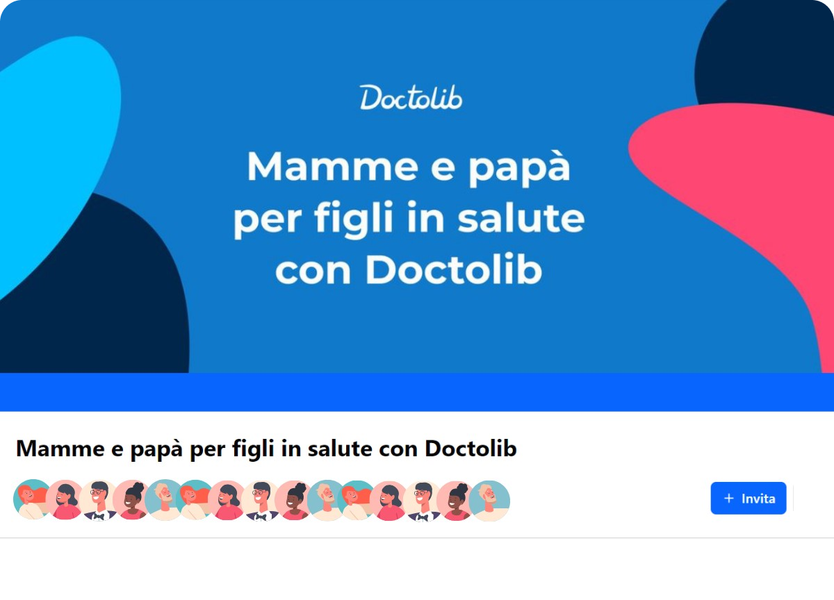 La nuova community di Doctolib dedicata alla salute dei piccoli.