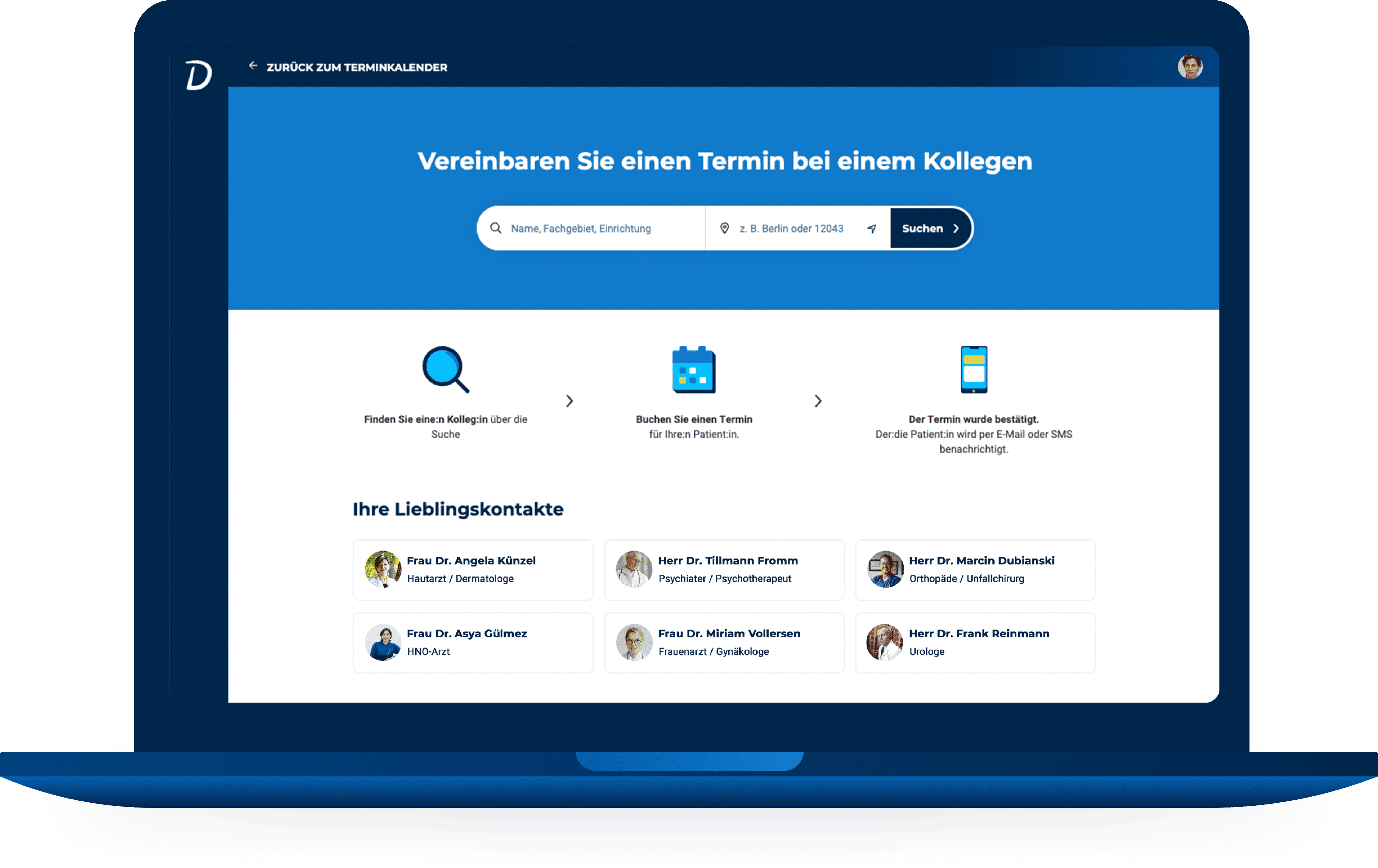 Vernetzte Versorgung - Doctolib Pro