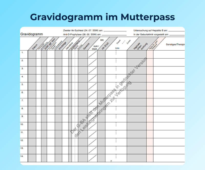 Mutterpass: Was steht alles darin & was bedeuten die Abkürzungen?